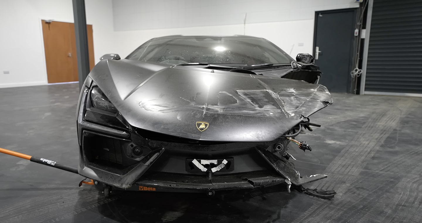 $800,000 on the line! He buys a totally wrecked Lamborghini and faces a ...