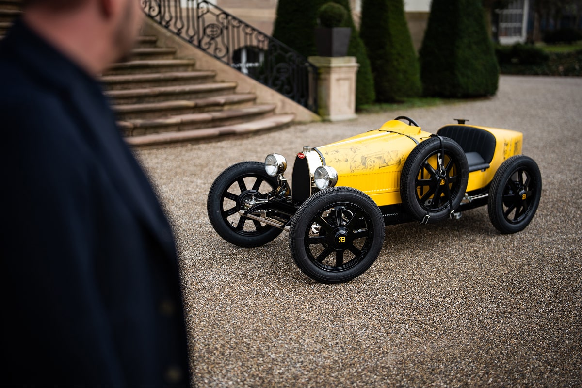 Bugatti unveils a unique all-electric model for children: the Baby II ...